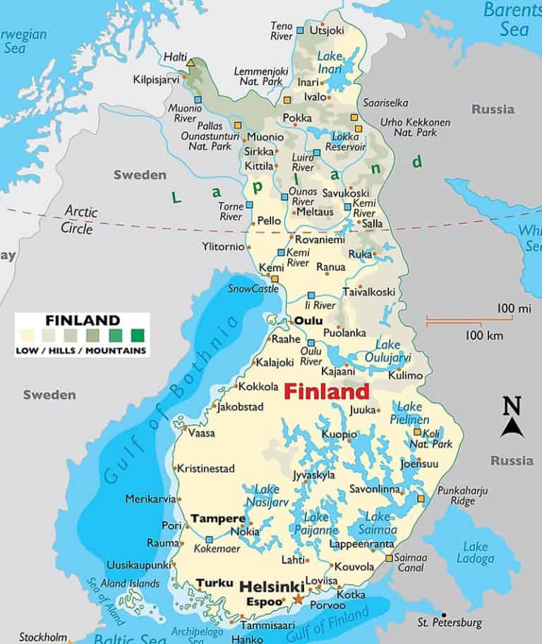 芬兰Finland有哪些港口以及港口代码 – 递接物流